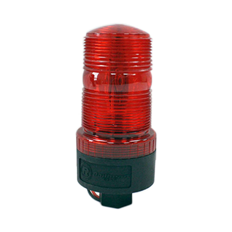 Red 120V AC 1/2" Pipe Mount LED Strobe 270 lumens – Railhead Corporation