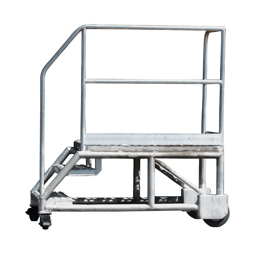 4 Wheel Rolling Platform 750 Cap 2 Employees – Railhead Corporation